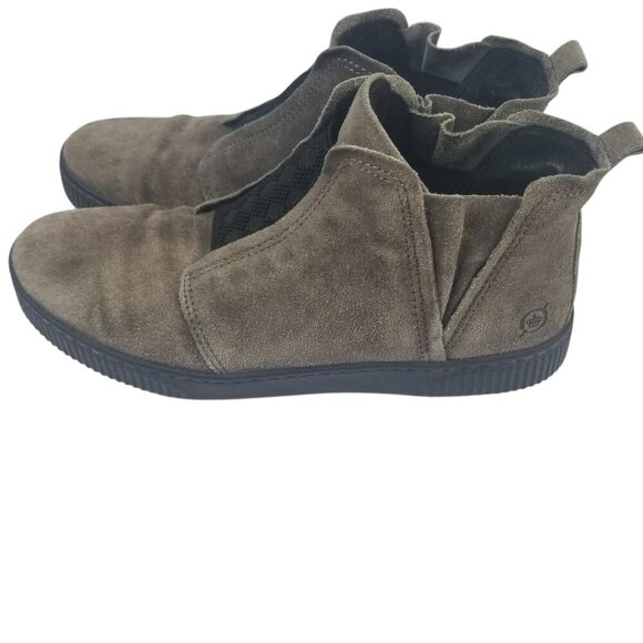 Born | Shoes | Born Womens Grayish Brown Leather Suede Hiking Shoes Sz ...